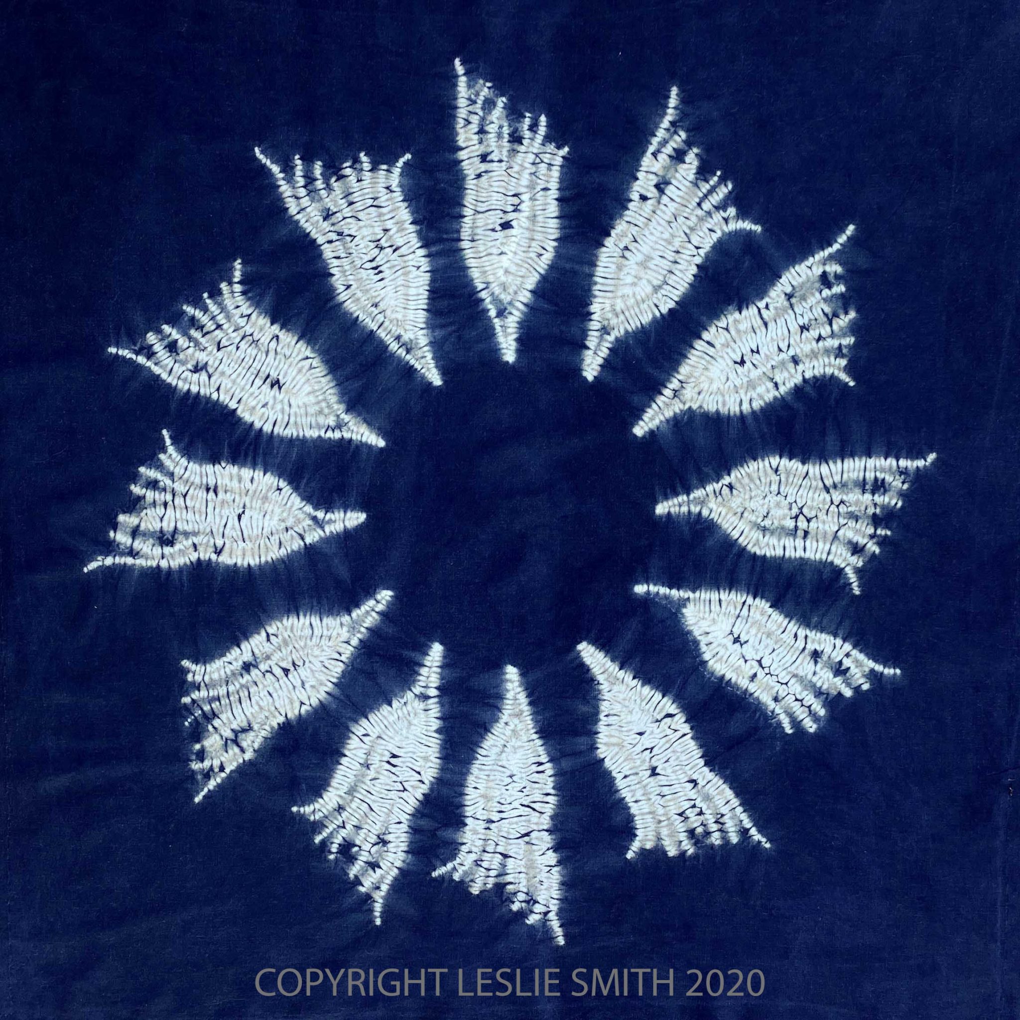 Shibori Stream Gallery - Jane Callender, Indigo Shibori Specialist